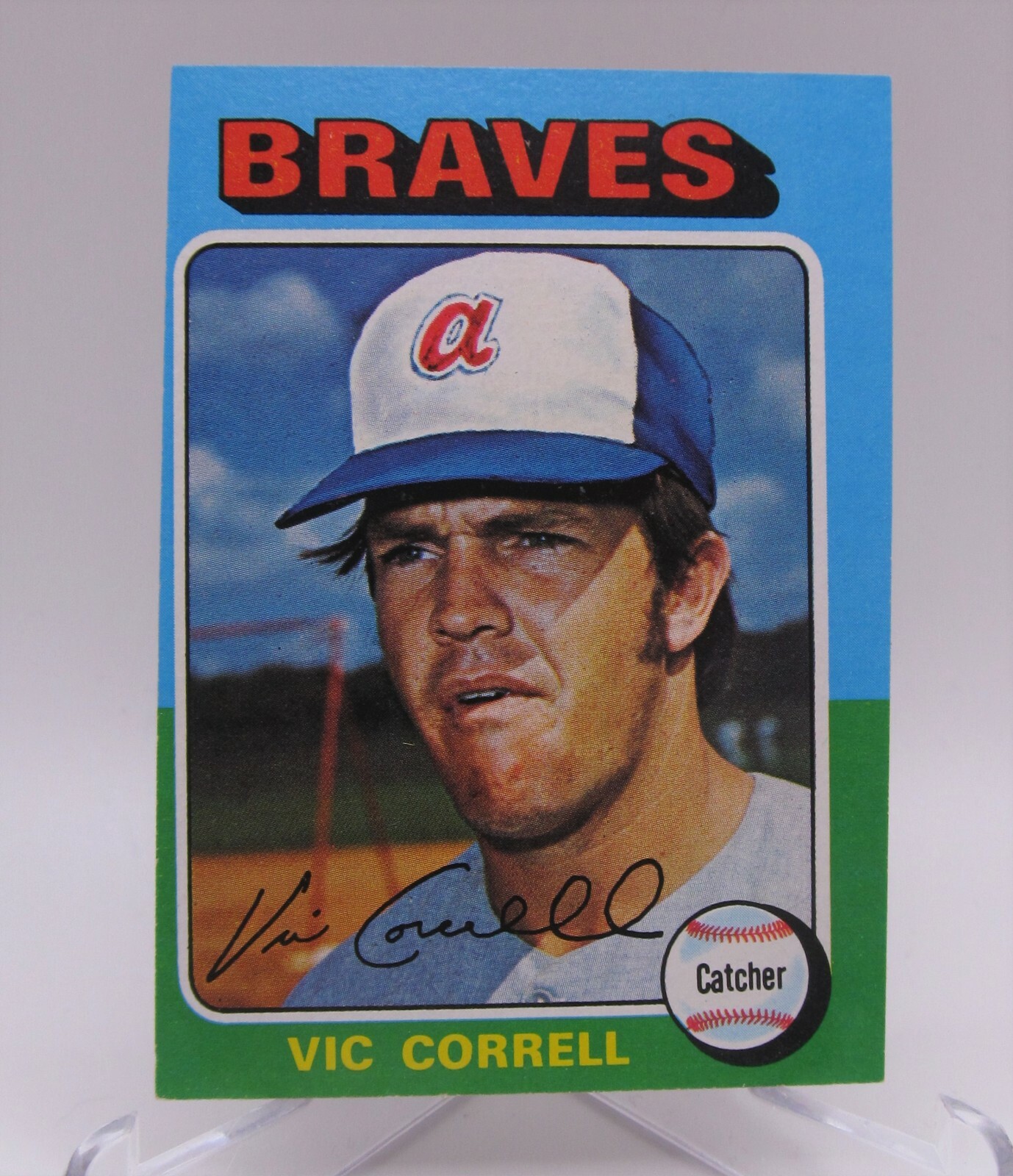 1975 Topps Mini Baseball Card #177 Vic Correll | eBay