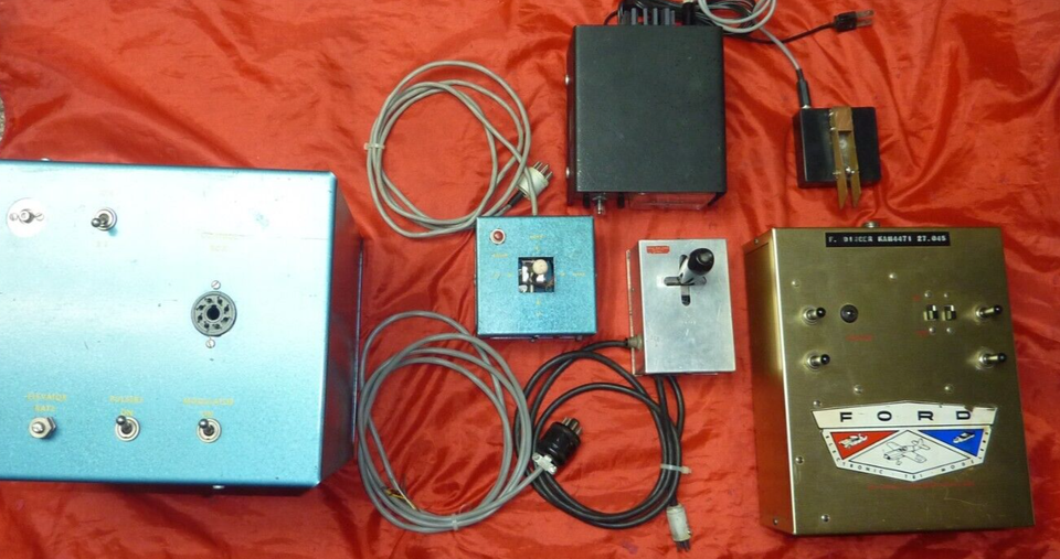 Vintage R/C Remote Control Equipment 1950's Transmitters Schmidt Radio ...