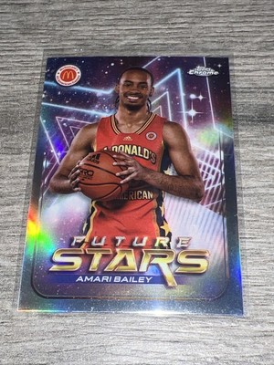 2022 Topps Chrome McDonald's Amari Bailey Future Stars Card #FS-13 ...