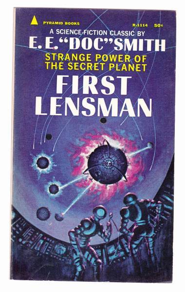 FIRST LENSMAN by E.E. Doc Smith - Pyramid paperback R-1114 - Excellent ...