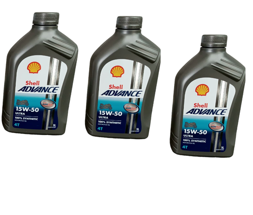 3 Litres Huile de Moteur 100% Synthétique Officiel ducati Shell Advance ...