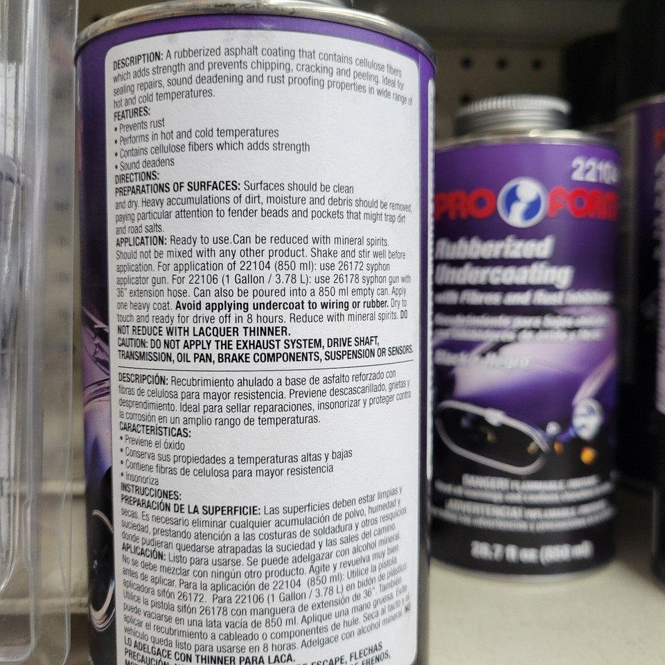 Dominion Sure Seal Schutz Spray Gun with one 28 OZ can Pro Form ...