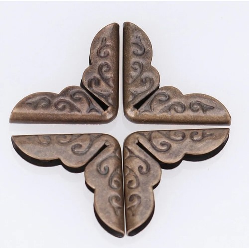 4 Pcs Book Protectors Book Corners Metal Scrapbook Embellishments ...