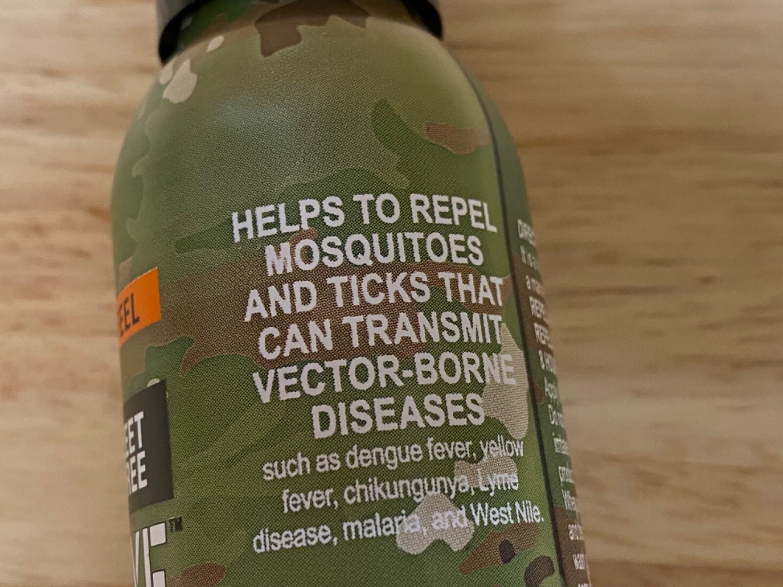 MILITARY BULLSEYE BUG INSECT MOSQUITO SPRAY REPELLENT PROTECTION DEET ...