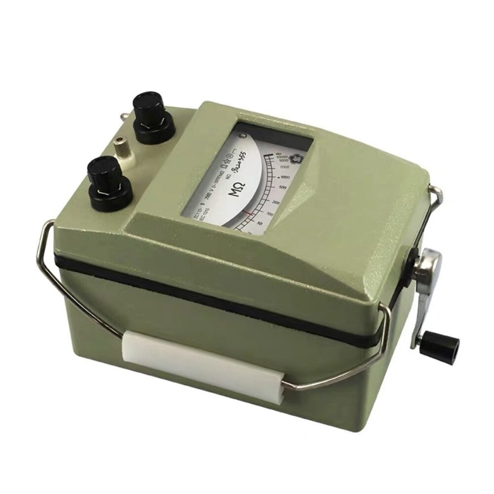 Aluminum Case 2500V Megger Insulation Resistance Tester 2500M Ohms ...