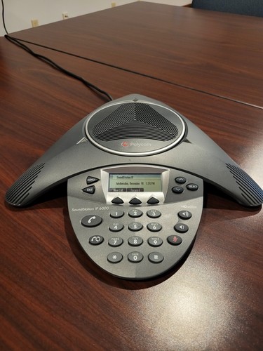 Polycom SoundStation IP 6000 2200-15600-001 Sip Conference Phone No ...