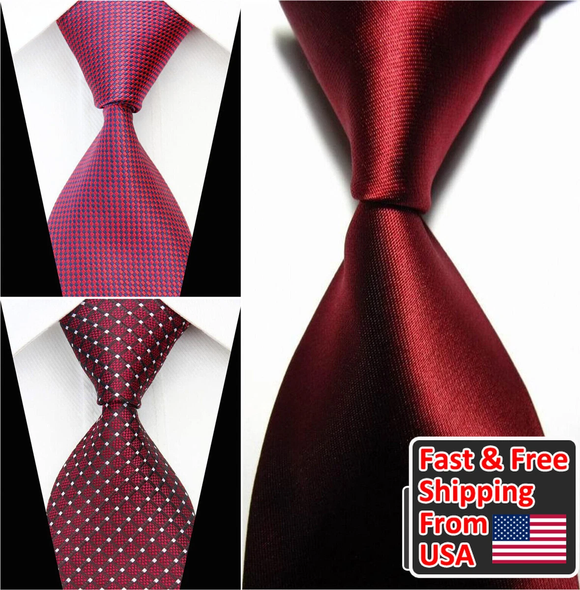 Red Ties For Men