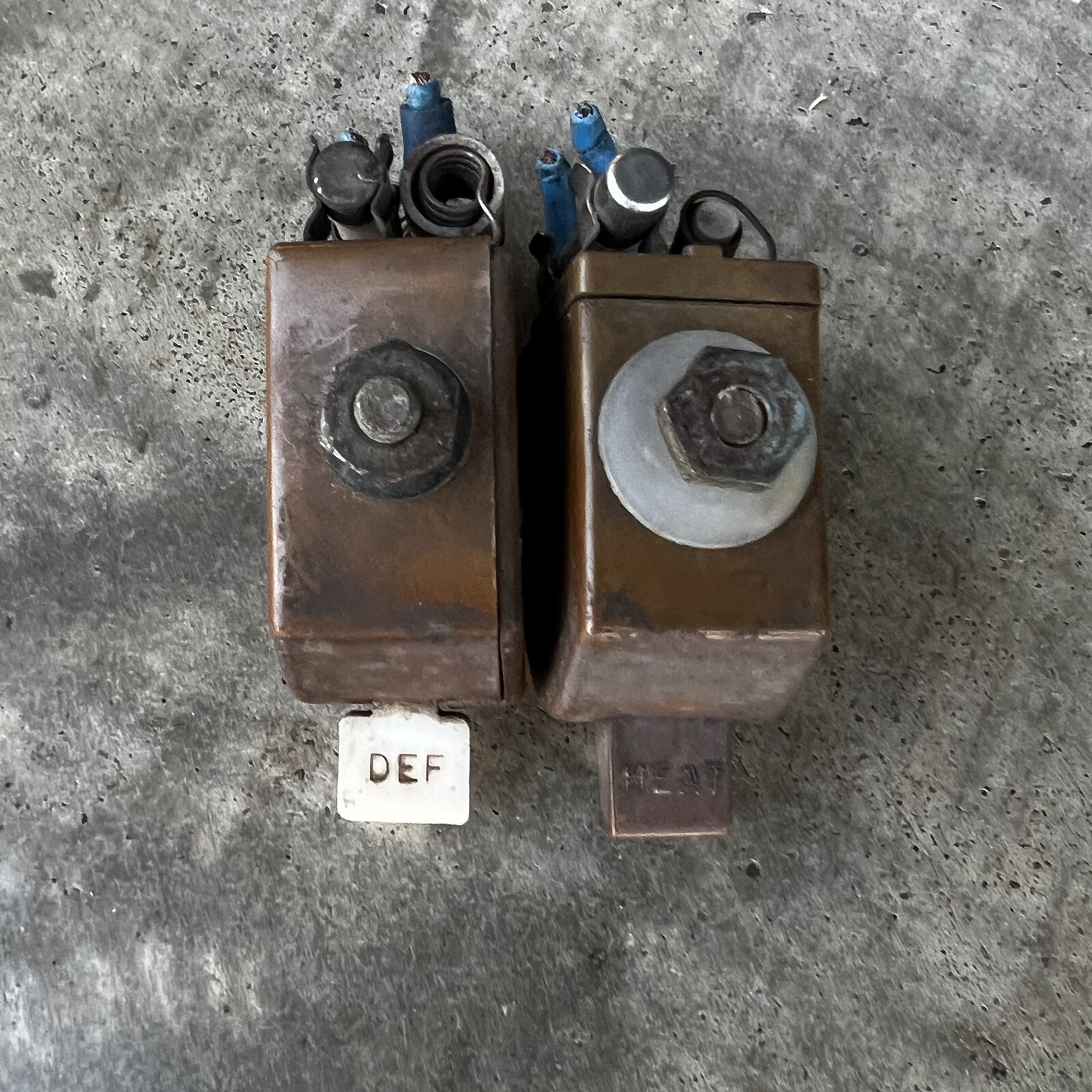 1940s 1946 1947 1948 Heat Defroster Underdash Switches Bakelite ...