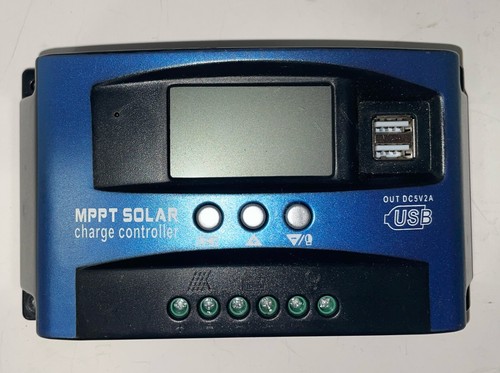 Solar Controller Inverter Panel Battery Intelligent Regulator Portable ...