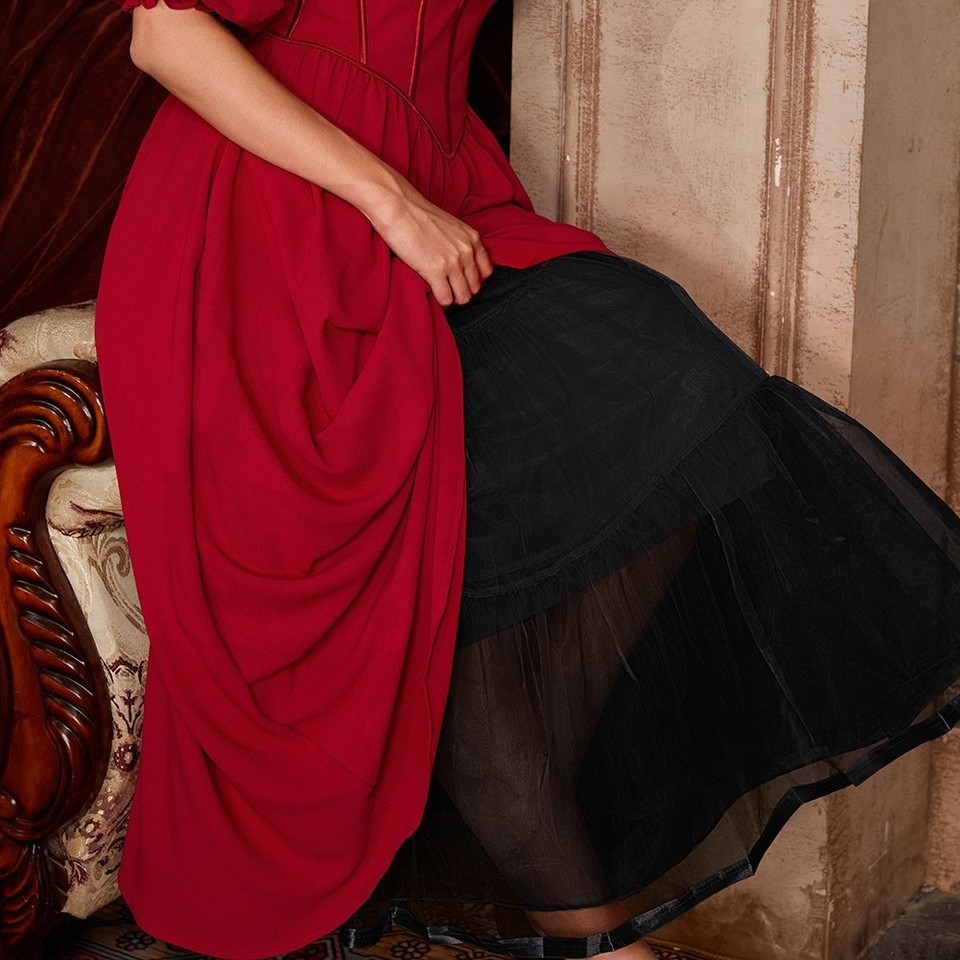 Skirt Women Petticoat Lining Women Petticoat Wedding Wiggle Party Retro ...