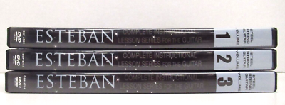 Esteban Limited Edition Steel String Guitar Instructional DVDs Volumes ...