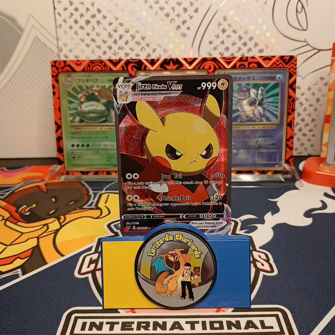 Jiren Pikachu | Radiant Cosplay Pikachu Pokémon Cards | #4 | Read ...