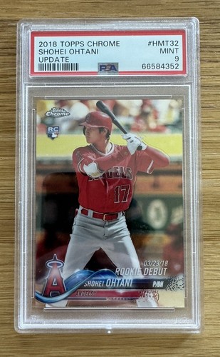 2018 Topps Chrome Update Shohei Ohtani RC #HMT | eBay