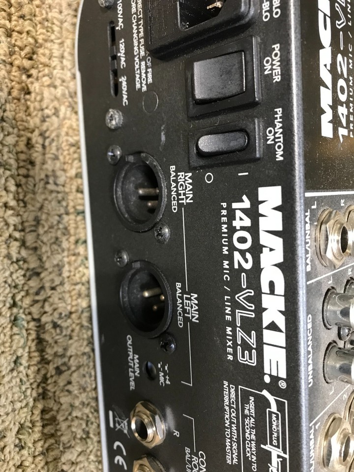 MACKIE 1402-VLZ 3 PRO / 14 CHANNEL MIC/LINE MIXER* | eBay