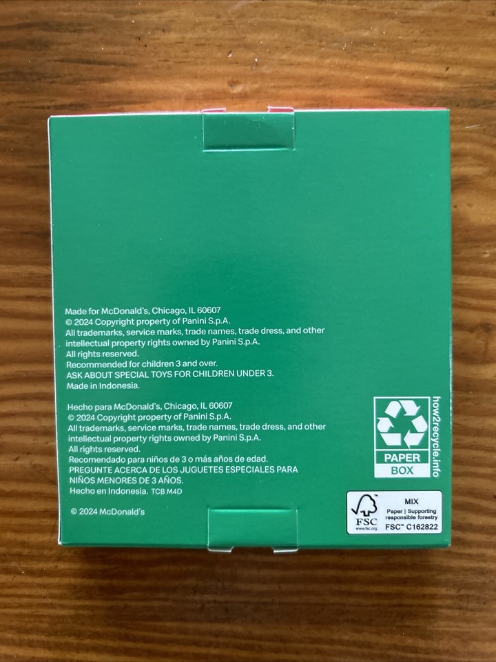 2024 McDonald's Happy Meal Toy Panini Family #8 - Olympics Cards - NEW ...