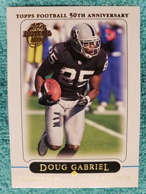 2005 TOPPS DOUG GABRIEL #151 OAKLAND RAIDERS | eBay