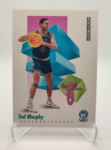 TOD MURPHY 1991-92 SKYBOX BASKETBALL CARD #447 Minnesota Timberwolves ...