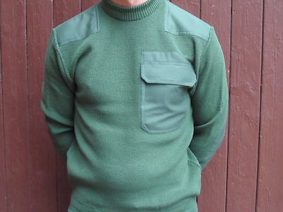 Orig. BW Polizei Security Outdoor Pullover Angelpullover Armeepullover ...