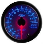52mm GlowShift White 7 Color 1500 F Diesel Pyrometer EGT Gauge - GS ...