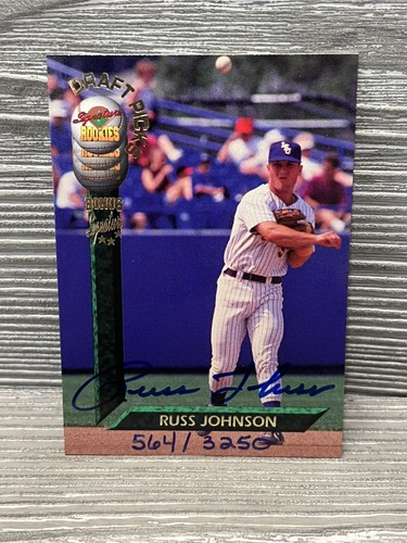 1994 Signature Rookies Draft Picks Bonus Signatures Russ Johnson #2 | eBay