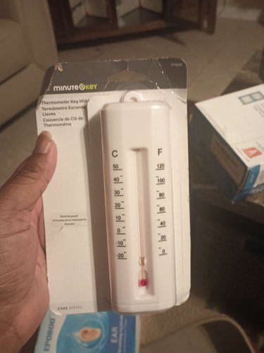 Thermometer Key Hider Outdoor Plastic Hide A Key In Working Thermometer ...