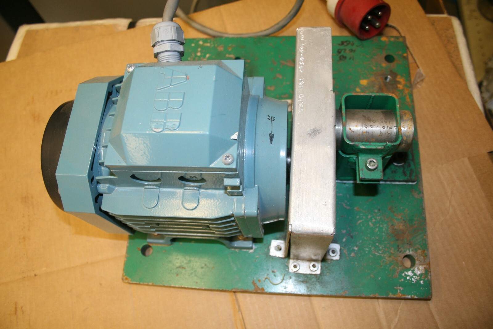ABB M2VA71B-4 .45 kw 220/440 vac 3 phase Electric Motor - 3GVA072002 ...