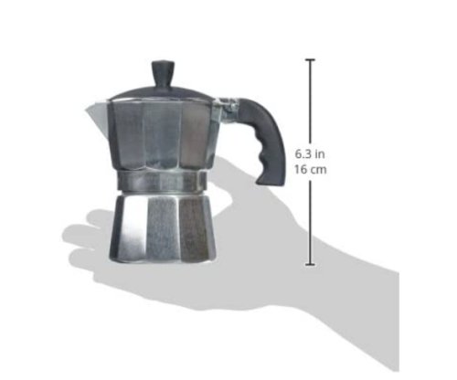 Cafetera Italiana Greca Cubana de Estufa para Cafe Expreso Capuchino ...