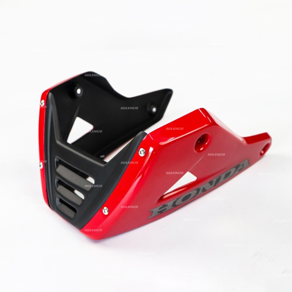 BELLY PAN UNDER FAIRING GUARD RED FOR HONDA GROM 125 2022-2025 | eBay