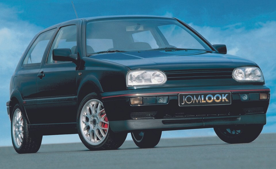 For VW Golf MK3 3 Front Big Bumper Chin Spoiler Lip Sport Valance ...