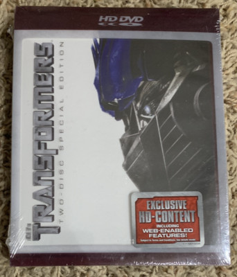 Sealed! Transformers Two-Disc Special Edition HD DVD 2007 Exclusive ...