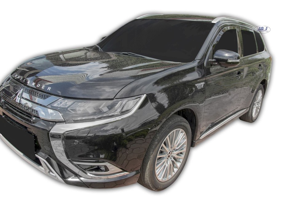 Wind Deflectors In Channel For Mitsubishi Outlander 2014-2020 Visors ...
