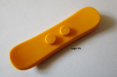 Lego 18746 Snowboard Bt Lt Orange Ninjago 70657 City Racer 75909 MOC ...