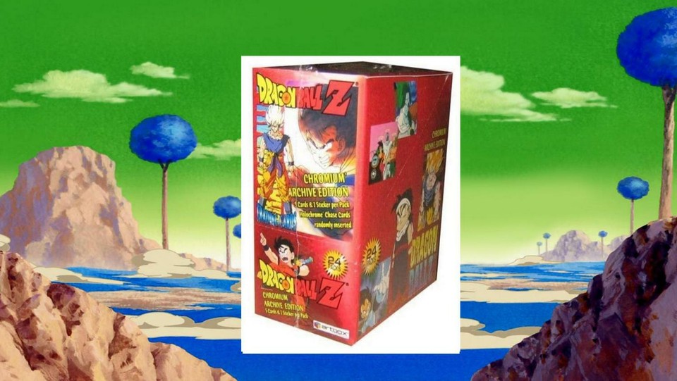 Dragon Ball Z Holochrome + Chromium Boxes NEW DBZ 24 Pack, + 24 Italian ...