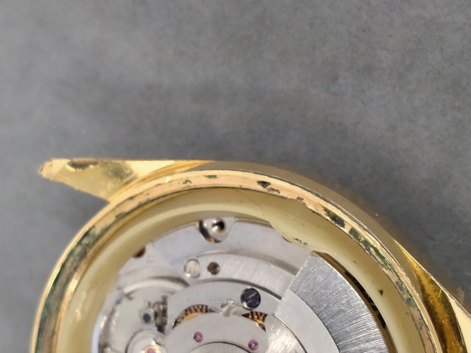 Vintage UNO Incabloc Automatic Watch 25 Jewels Swiss Made 633C Gold ...