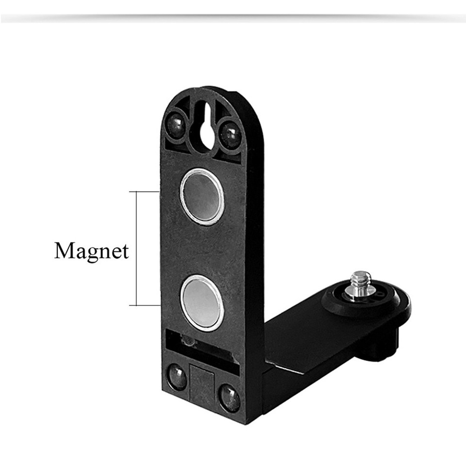 2Pcs Magnetic L-Bracket for 2 Lines -Level 1/4' Thread Universal ...