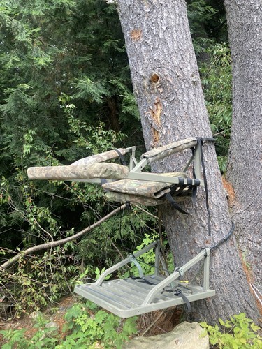 API Grand Slam Supreme 2500ms 2 Piece Climbing Tree Stand | eBay