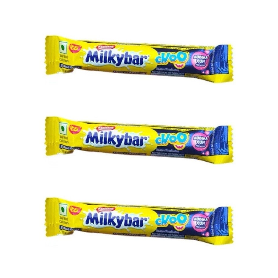 Milkybar Choo Bubblegum Flavour 1400 packs X 10g Chocolate Bars TRUSTED ...
