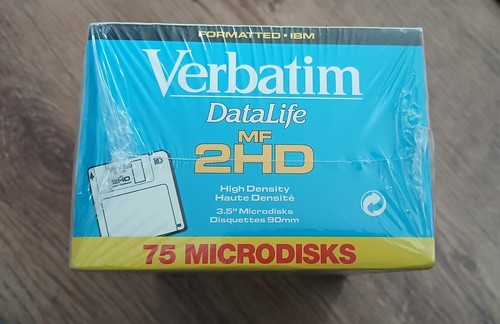 Pack Of 75 Verbatim 3.5" 1.44mb Floppy Discs Diskettes | eBay