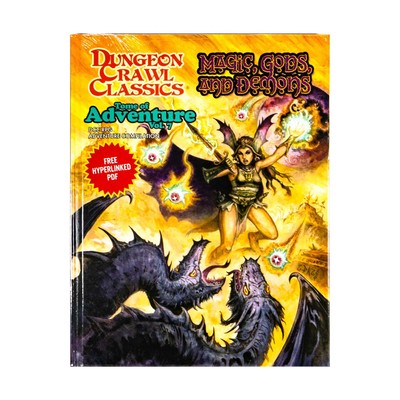 Goodman Game DCC RPG Tome of Adventure Vol. 7 - Magic, Gods, and Dem SW ...