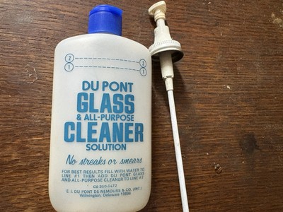 Vintage DuPont Glass Cleaner Bottle | eBay
