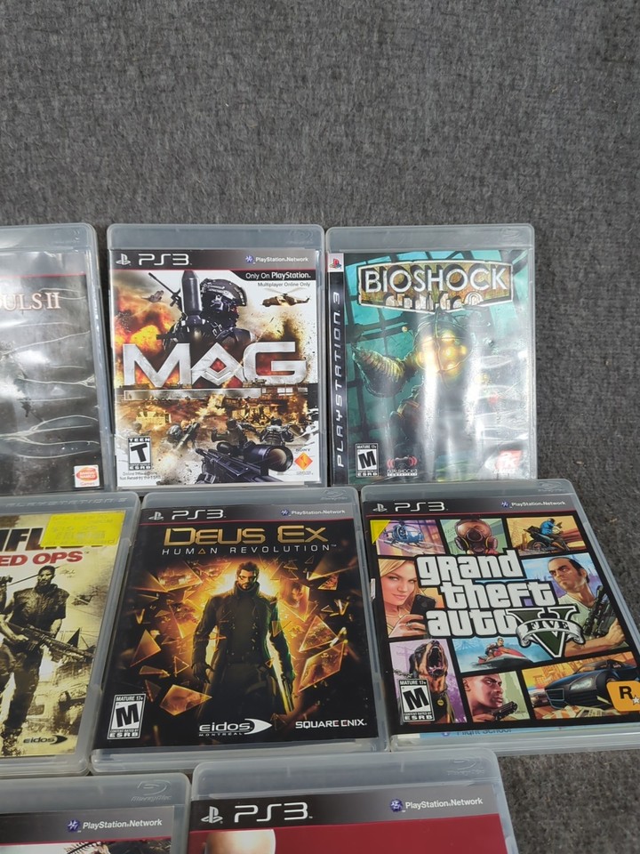 ps3 games lot - 8 Games - Tested - Complete with Manuals! | eBay