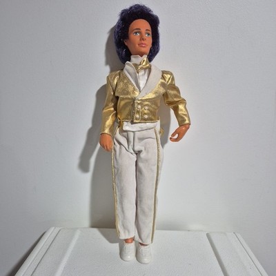 VTG 1986 Hasbro Jem & The Holograms Glitter N Gold RIO Doll w/On the ...