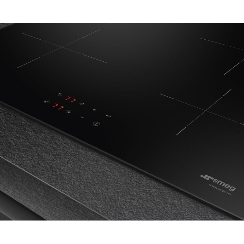 Smeg SI2641D - Black 4 Zone Electric Hob | eBay UK