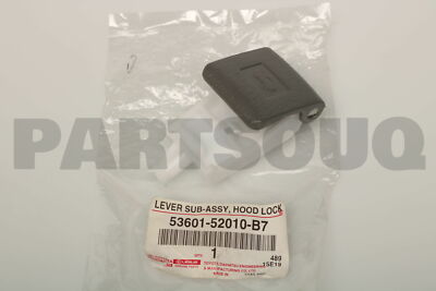 5360152010B7 Genuine Toyota LEVER SUB-ASSY, HOOD LOCK CONTROL 53601 ...