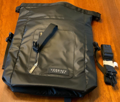 Versace Parfums Backpack With Blue Extra Sling, See Description | eBay