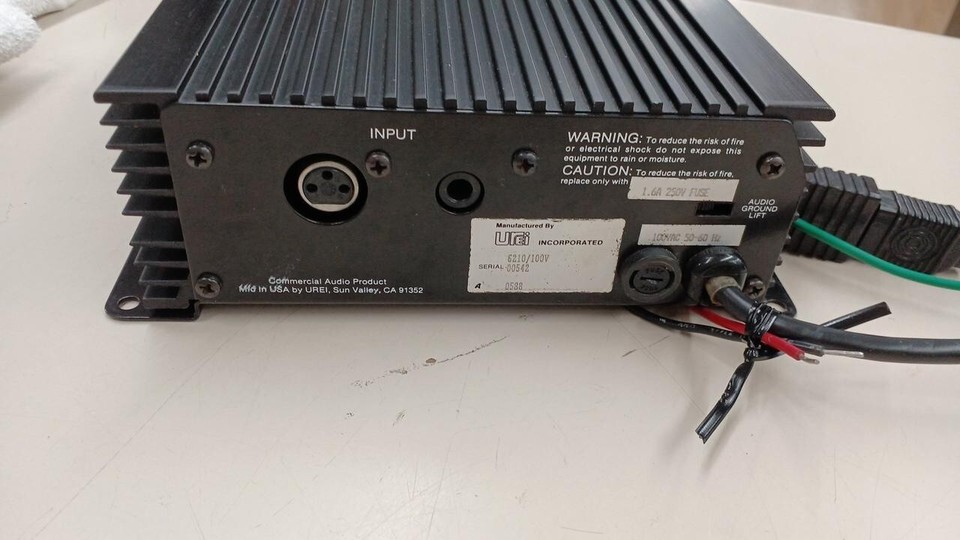 JBL UREI Model 6210 Mono Power Amplifier Vintage Rare from JAPAN | eBay