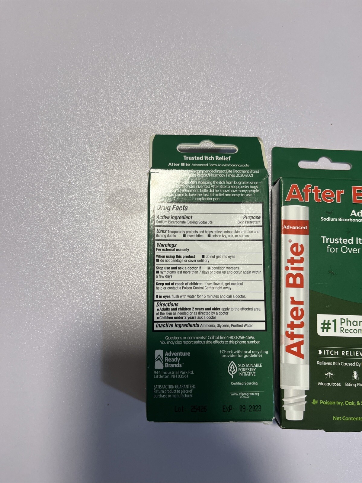 After Bite Itch Eraser Insect Sting Treatment Stick - 0.5 fl oz for ...