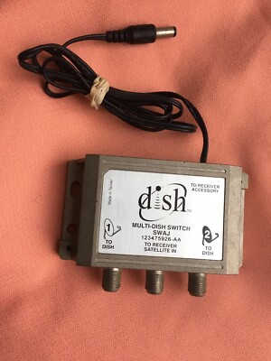 DISH NETWORK MULTI-DISH SWITCH model SWAJ 123475926-AA | eBay