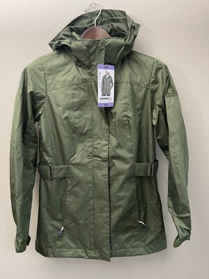 Gerry Ladies 3 in 1 Systems Rain Vest Jacket Size XS Green NO VEST ...