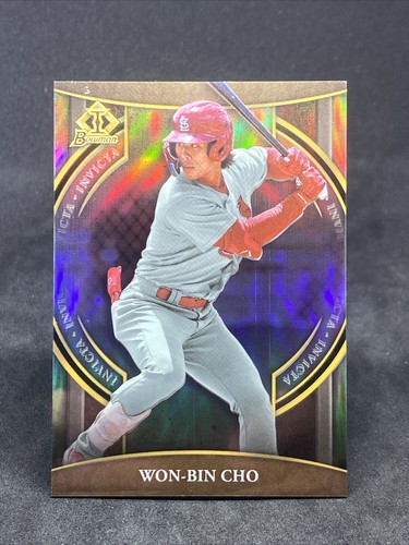 2023 Bowman Chrome Invicta # BI-7 Won-Bin Cho St.Louis Cardinals ...